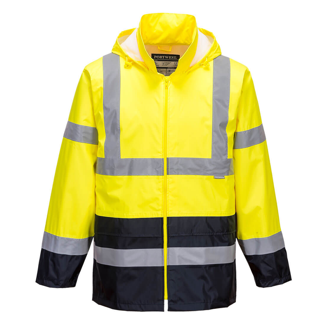 Hi-Vis Two-Tone Rain Jacket – Trademates Workwear