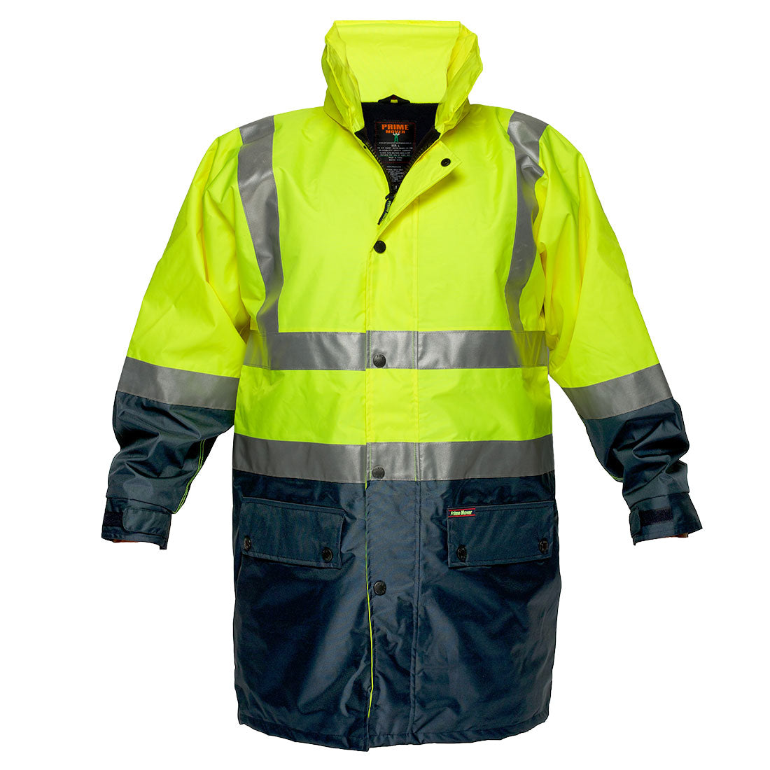 Polar Fleece Lined Rain Jacket with Tape – Trademates Workwear