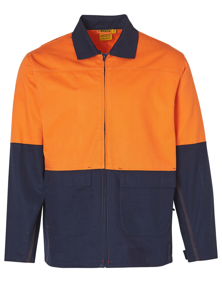 Hi-Vis Two Tone Work Jacket – Trademates Workwear