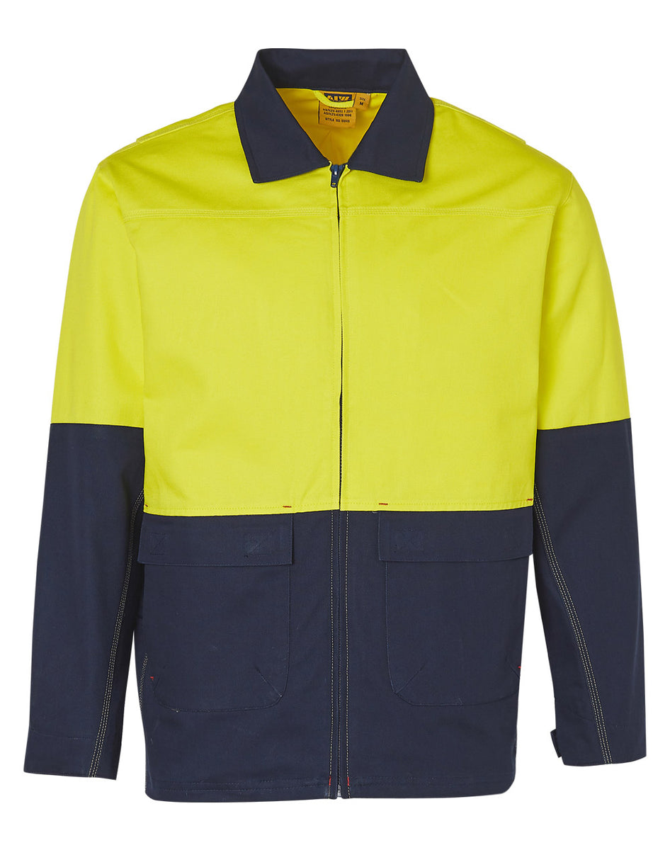Hi-Vis Two Tone Work Jacket – Trademates Workwear